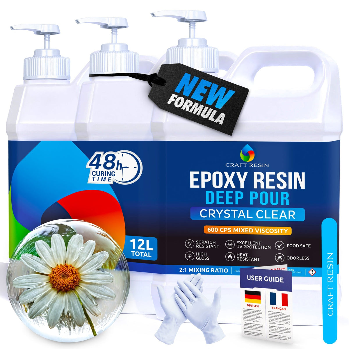 Craft Resin Deep Pour – 12L